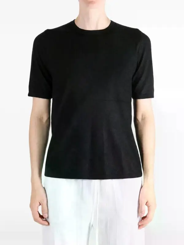 Frenckenberger Crew-neck T-shirt - Black