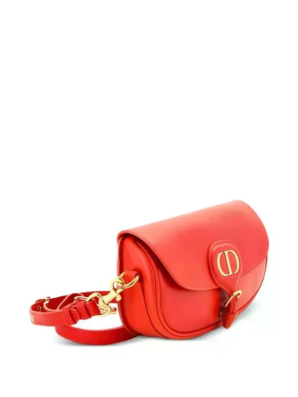 Dior Bobby Flap East West Crossbody Bag - Orange