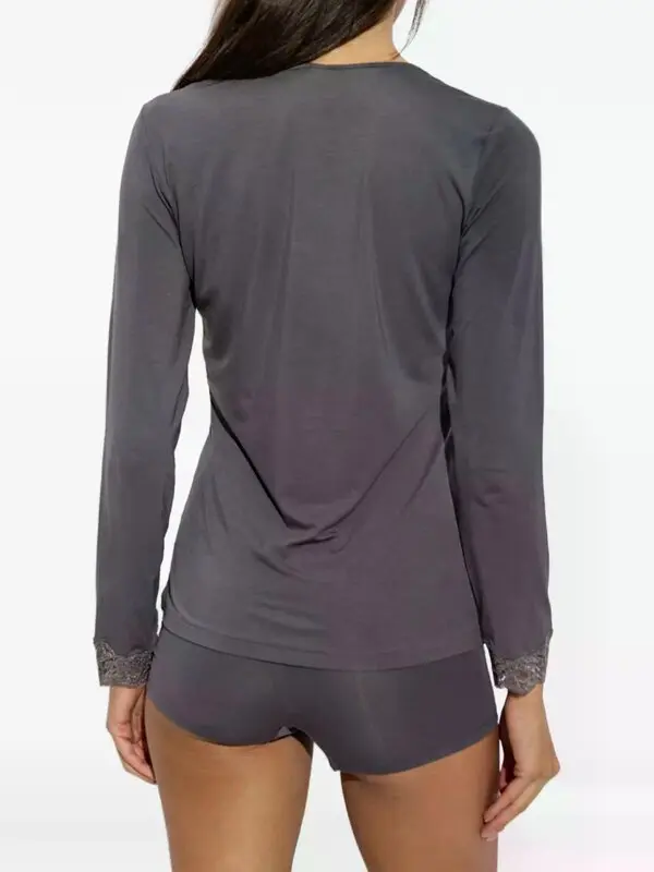 Hanro Dana Lace-trim Top