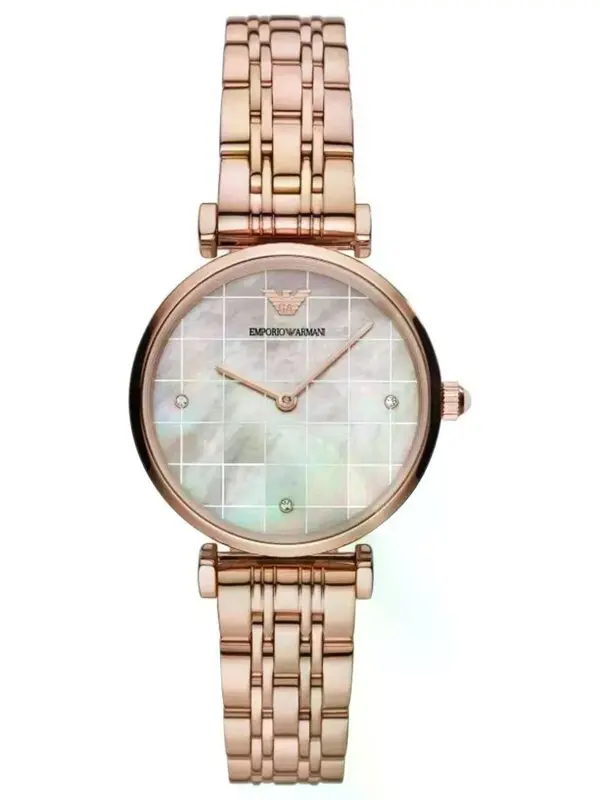 Emporio Armani Mother-of-pearl Dial 32mm Watch - White