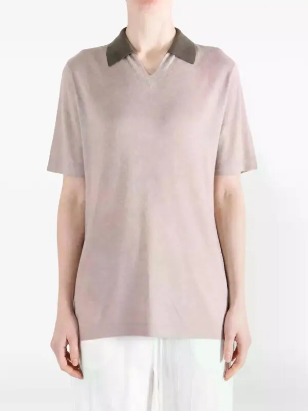 Frenckenberger V-neck Polo Shirt