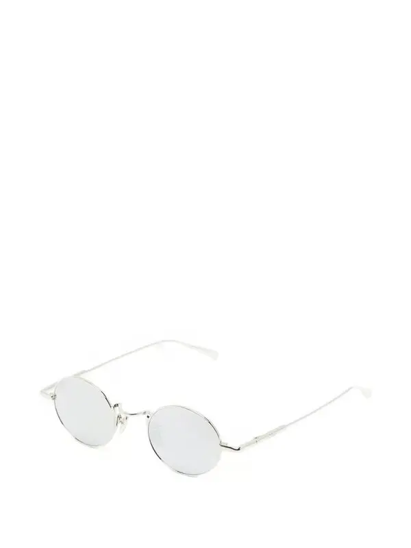 Chloé Tone Round Frame Sunglasses - Silver