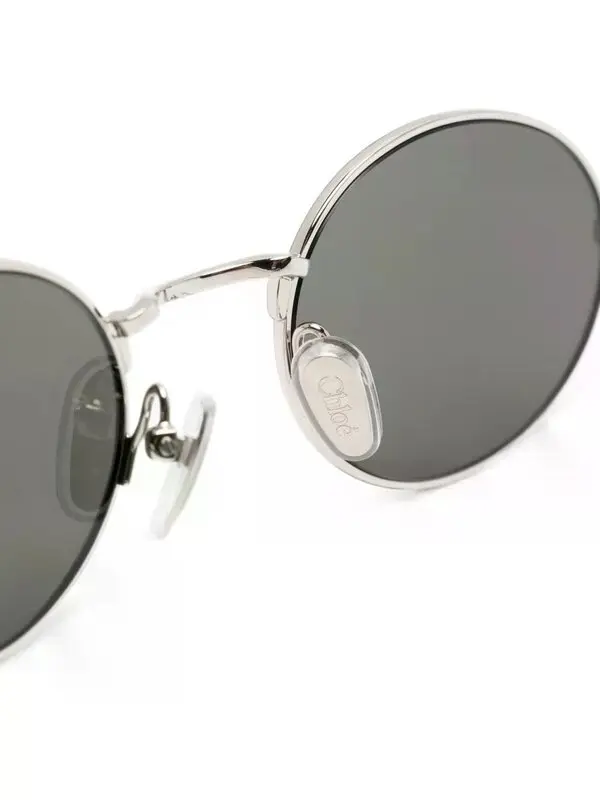 Chloé Tone Round Frame Sunglasses