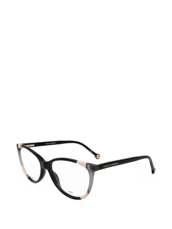 Carolina Herrera Cat-eye Frame Glasses - Black