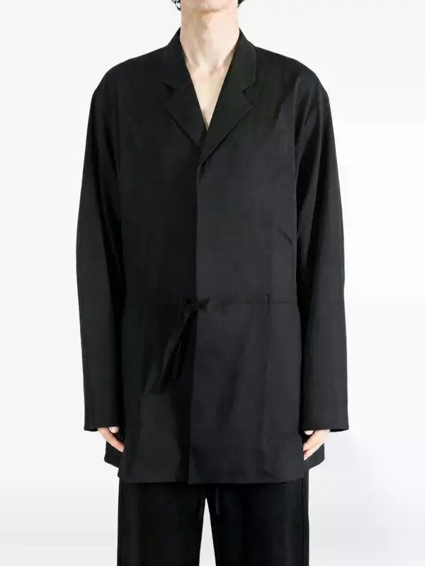 KIKO KOSTADINOV Drawstring-waist Notched-lapels Jacket