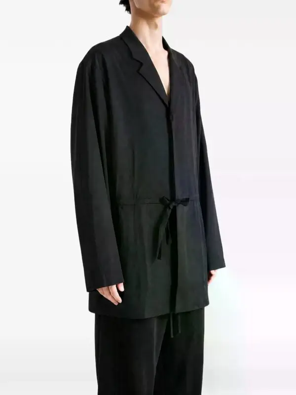 KIKO KOSTADINOV Drawstring-waist Notched-lapels Jacket