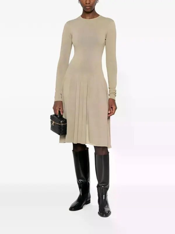 TOTEME Sculpted Knit Midi Dress