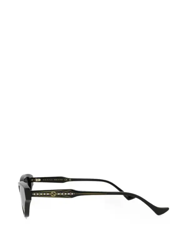 Gucci Crystal-embellished Cat-eye Sunglasses