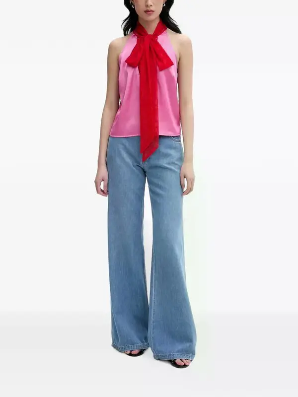 NEVER FULLY DRESSED Lace-trim Blouse