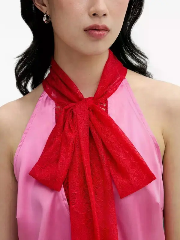 NEVER FULLY DRESSED Lace-trim Blouse