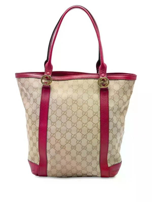 Gucci 2016-2026 Gg Canvas Twins Tote Bag