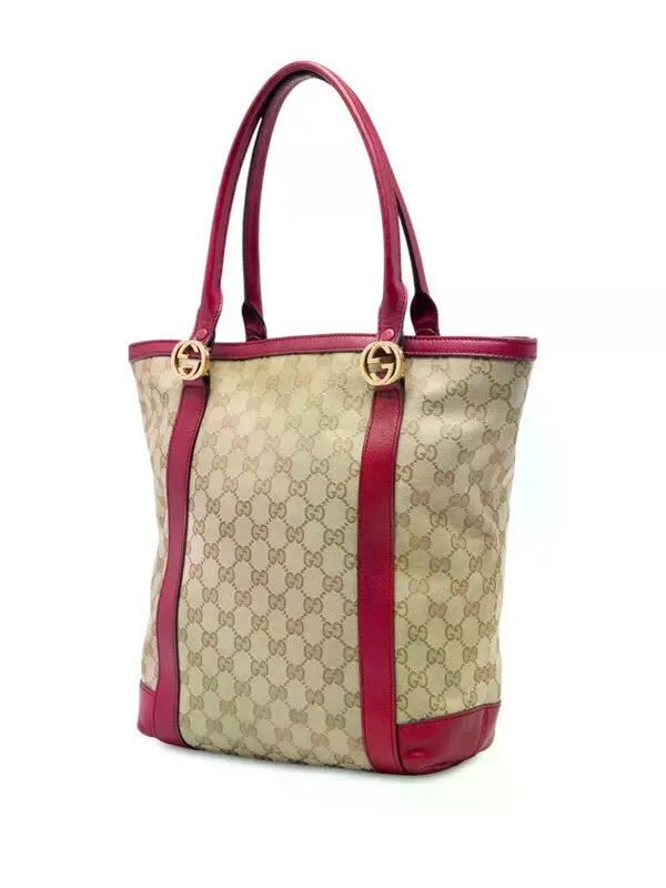 Gucci 2016-2026 Gg Canvas Twins Tote Bag