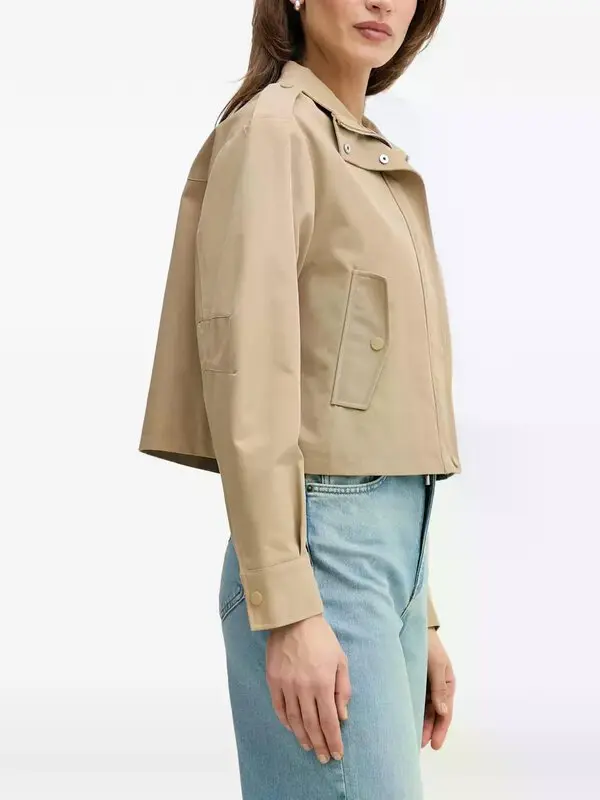 OUI Cropped Epaulette Jacket