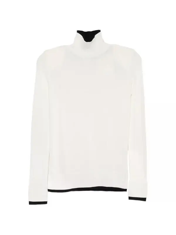 TOTEME Ribbed Knit Turtleneck Sweater