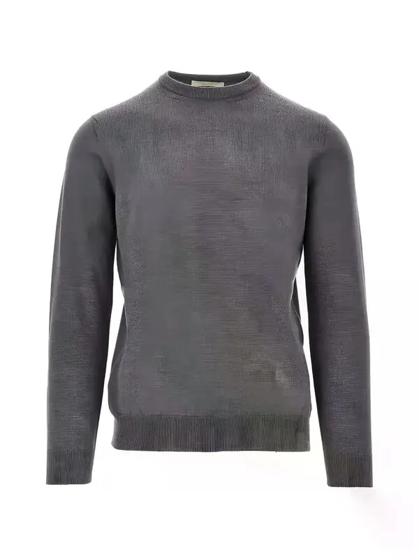 THE M.. Crew-neck Wool Knit - Grey