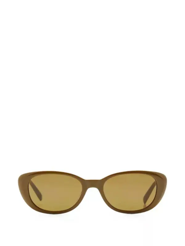 Saint Laurent Cat-eye Frame Sunglasses - Brown