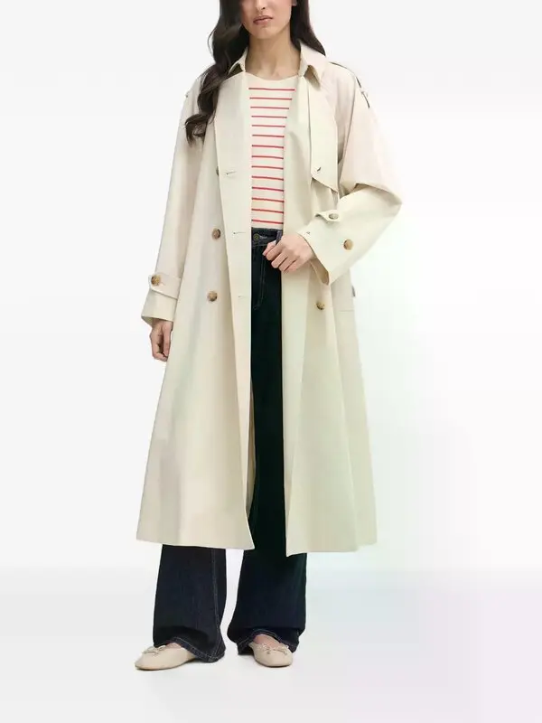 MOS MOSH Mmimanja Caliz Striped Ribbed-knit Top - White