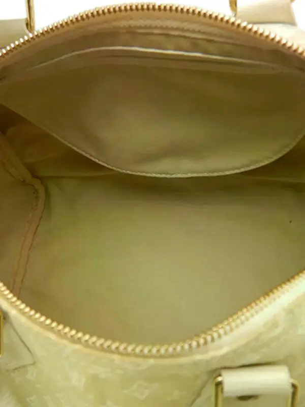 LOUIS VUITTON Monogram Mini Lin Speedy 30 Boston Bag - Neutrals