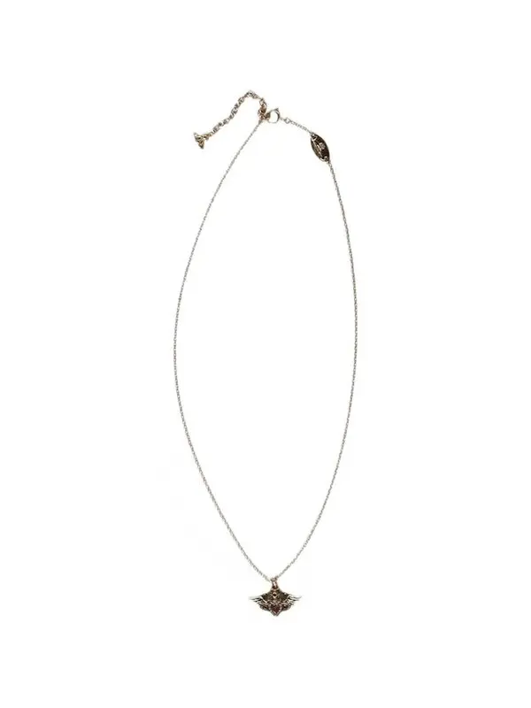 VIVIENNE WESTWOOD Orb Pendant Winged Necklace - Gold