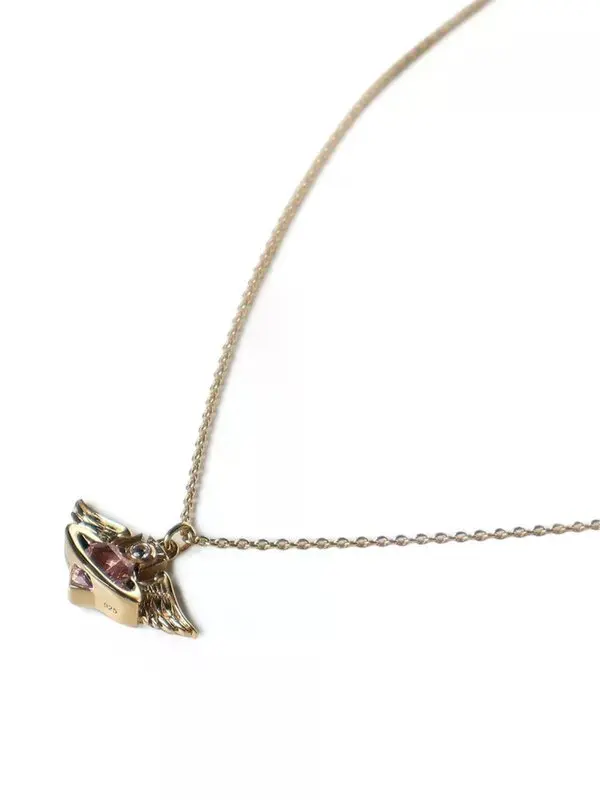 VIVIENNE WESTWOOD Orb Pendant Winged Necklace