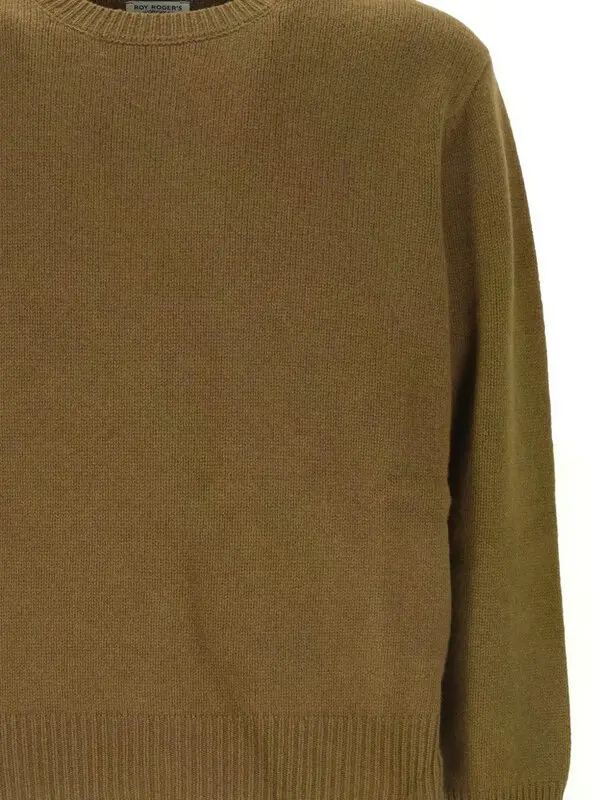 ROY ROGER'S Crew Neck Wool Sweater