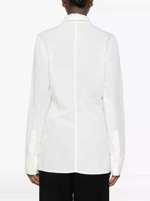 TOTEME Ecru Long Sleeve Shirt