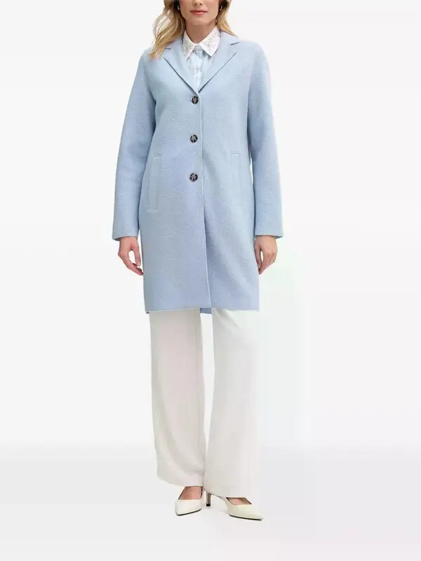 OUI Stripped Embroidered-collar Shirt