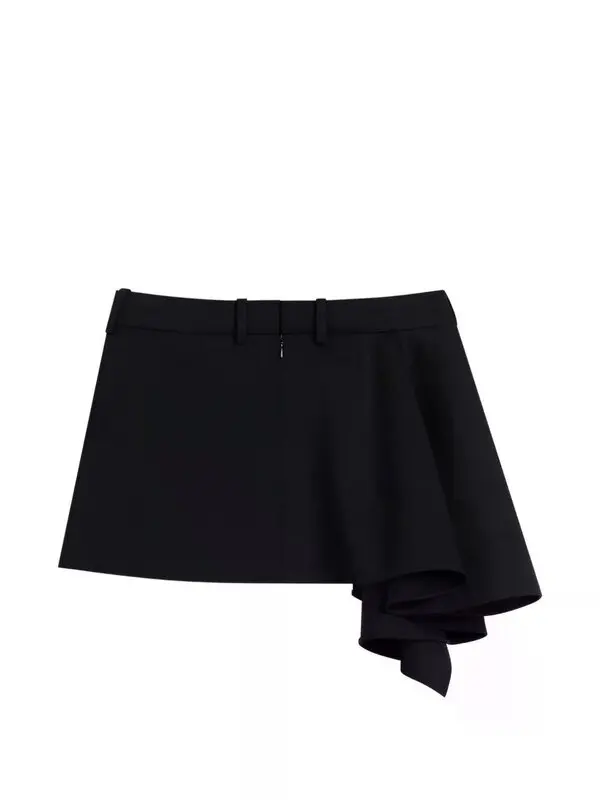 Givenchy Ruffled Asymmetric Mini Skirt