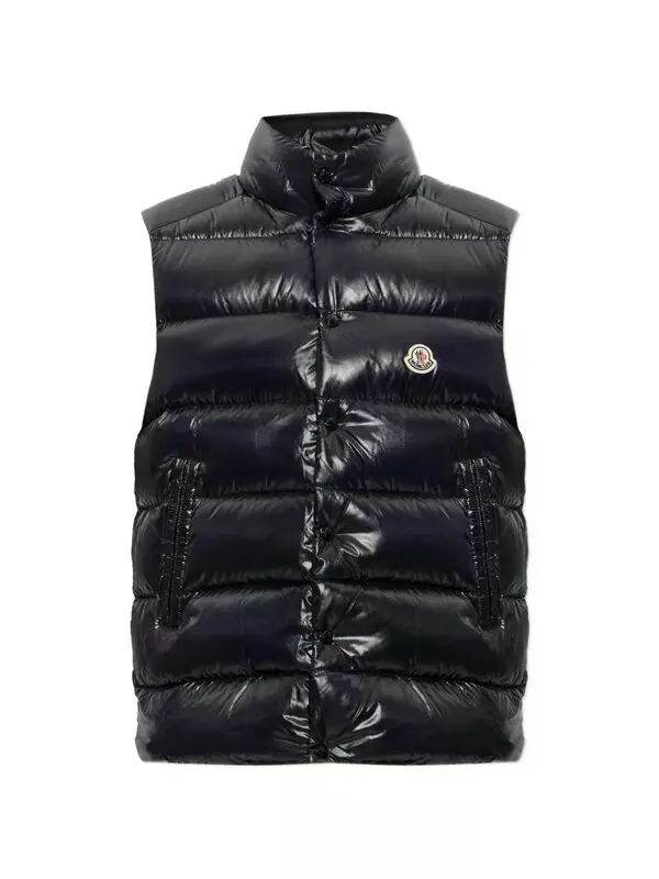 Moncler Tibb High-neck Vest - Blue