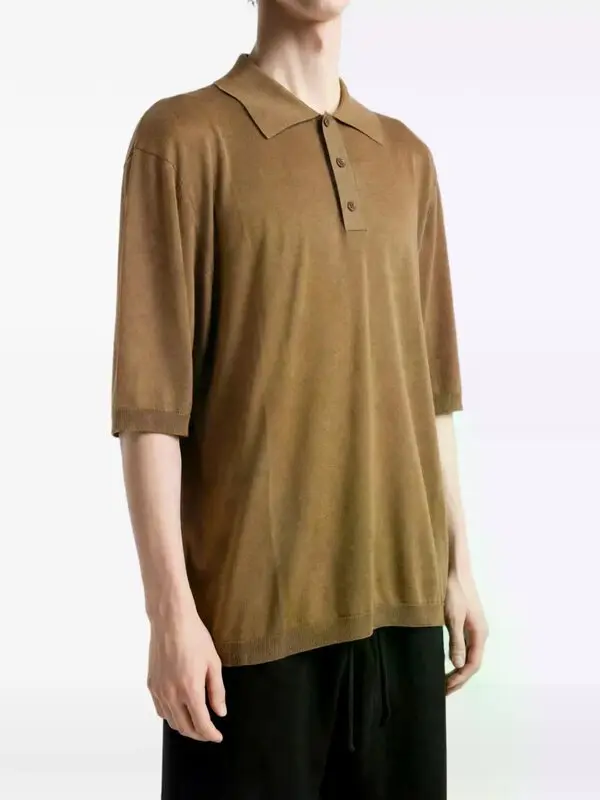 Saint Laurent Short-sleeve Polo Shirt