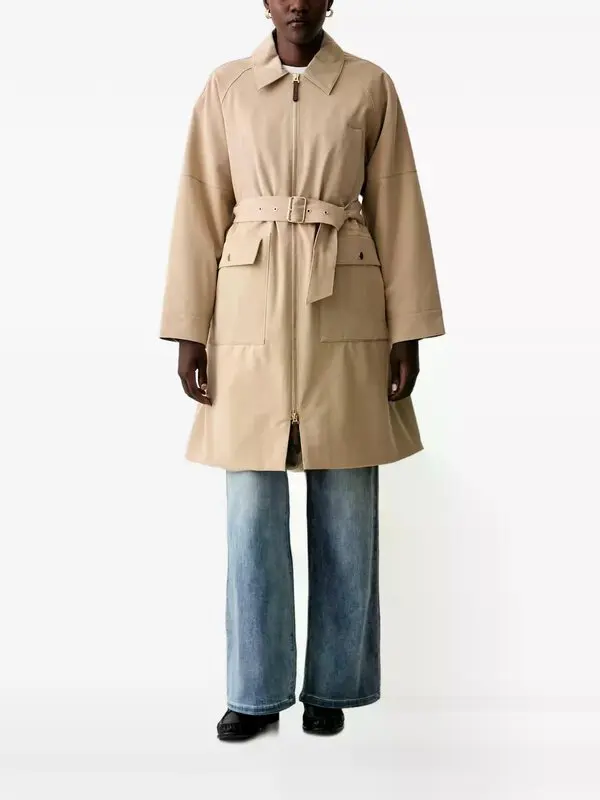 MOS MOSH Belted Trench Coat