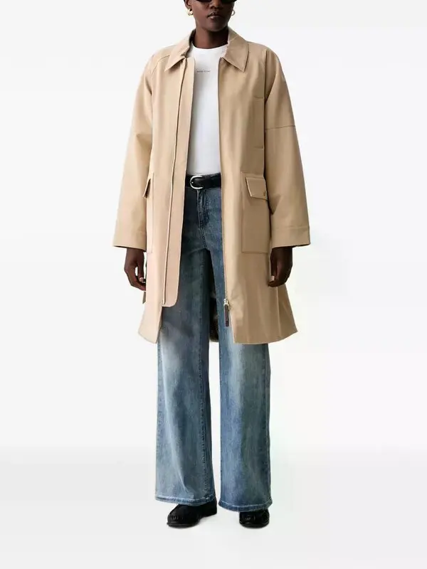 MOS MOSH Belted Trench Coat
