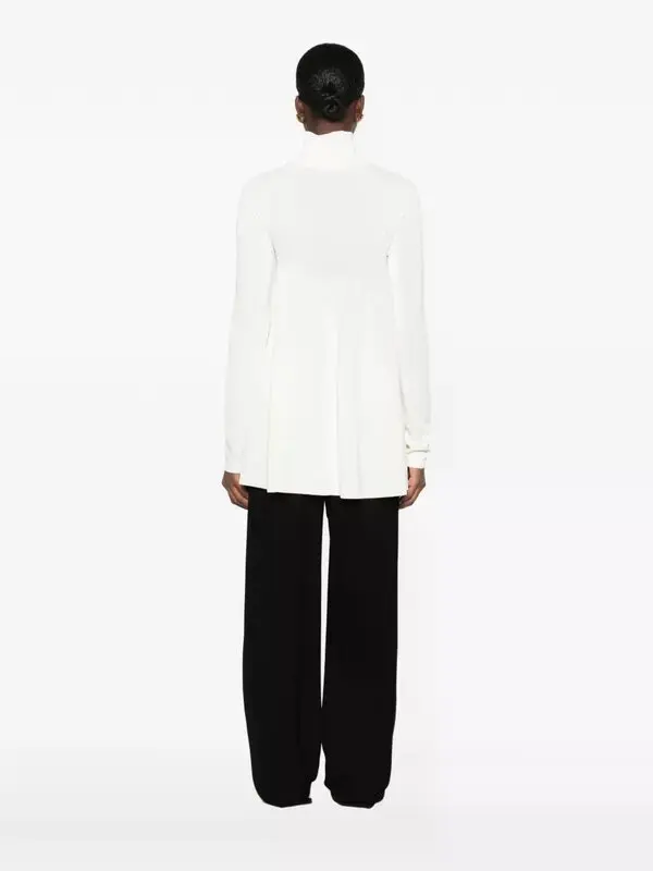 TOTEME Crepe Turtleneck Sweater