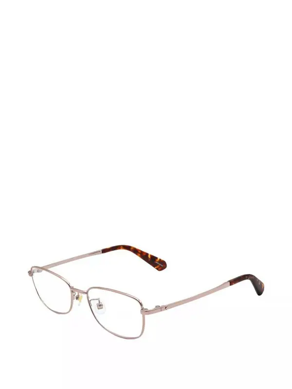 Kate Spade New York Abilene Geometric Frame Eyeglasses - Silver