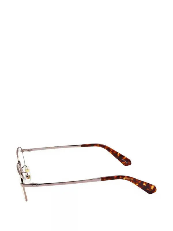 Kate Spade New York Abilene Geometric Frame Eyeglasses - Silver