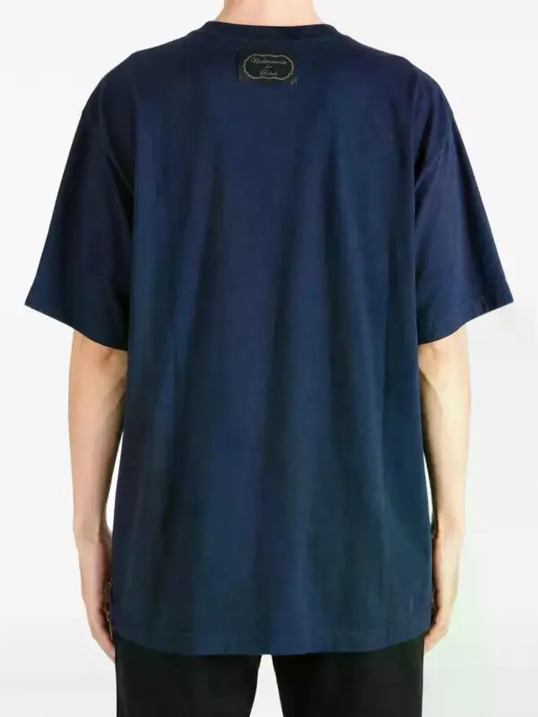 Undercover Slogan-print Zip-detail T-shirt