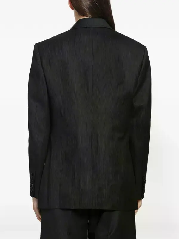 Junya Watanabe Pinstripe Double-breasted Jacket