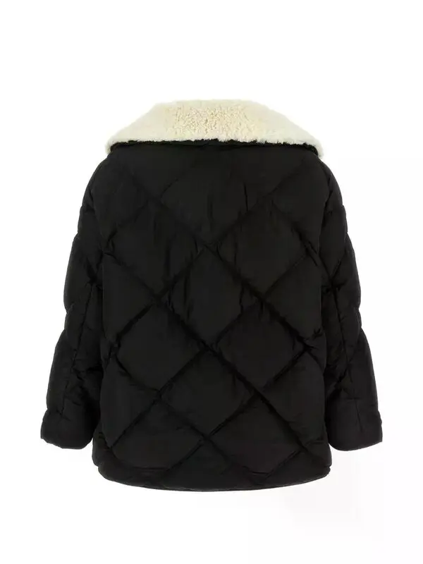 IENKI IENKI Shearling Queen Quilted Jacket - Black
