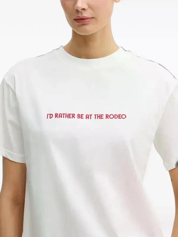 NEVER FULLY DRESSED Rodeo Graphic-print T-shirt