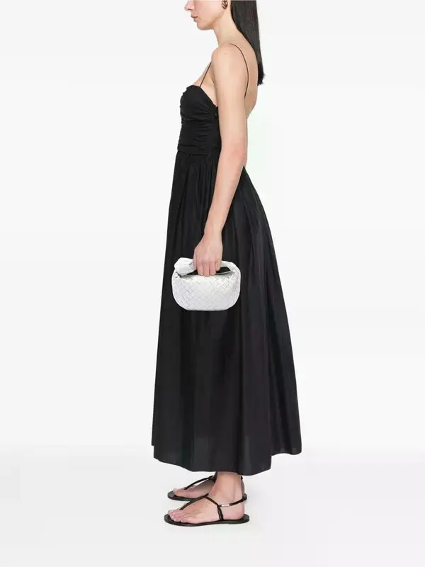 Bottega Veneta 2012-2026 Mini Nappa Intrecciato Jodie Hobo Bag - White