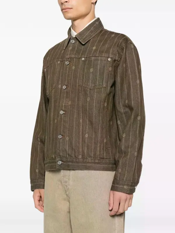 Drole De Monsieur Logo-monogram Denim Jacket