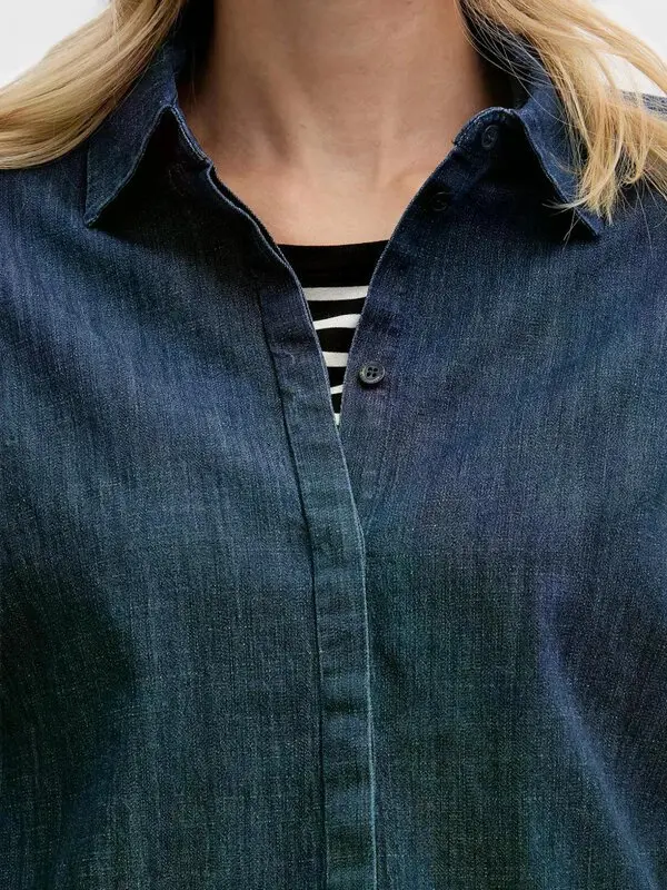 MOS MOSH Ruffled-cuff Shirt