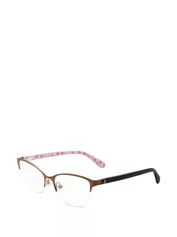 Kate Spade New York Adalina Cat-eye Frame Eyeglasses - Brown