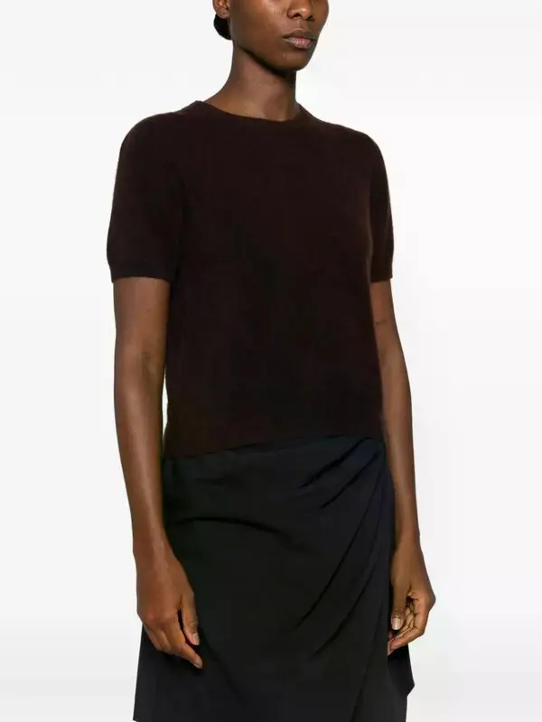 IVORY PARIS Short Sleeve Sweater
