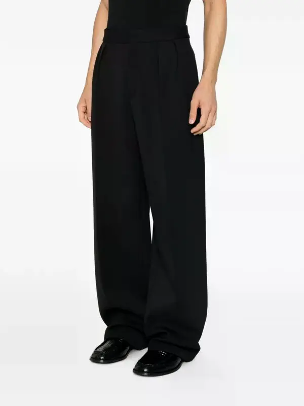 Jacquemus Pleated Wide-leg Trousers