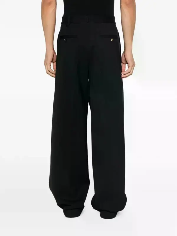 Jacquemus Pleated Wide-leg Trousers