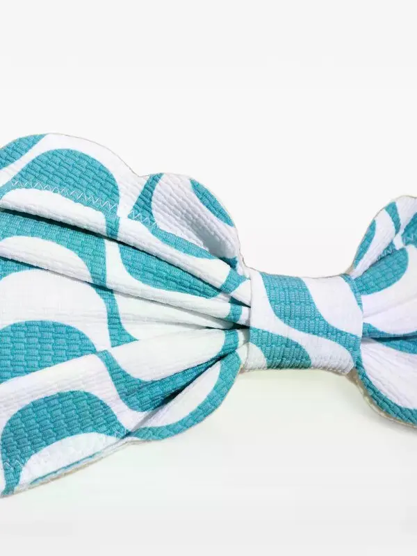 Marysia Antibes Wave-print Bikini Top