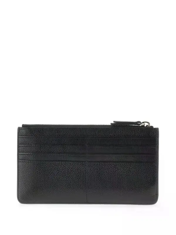 Emporio Armani Logo-print Pebbled Wallet