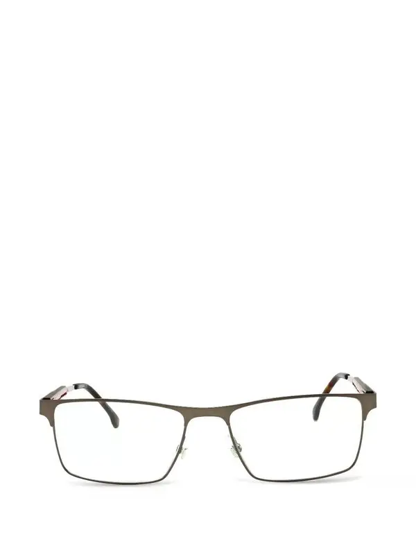 Carrera Eyewear Rectangle Frame Eyeglasses - Silver