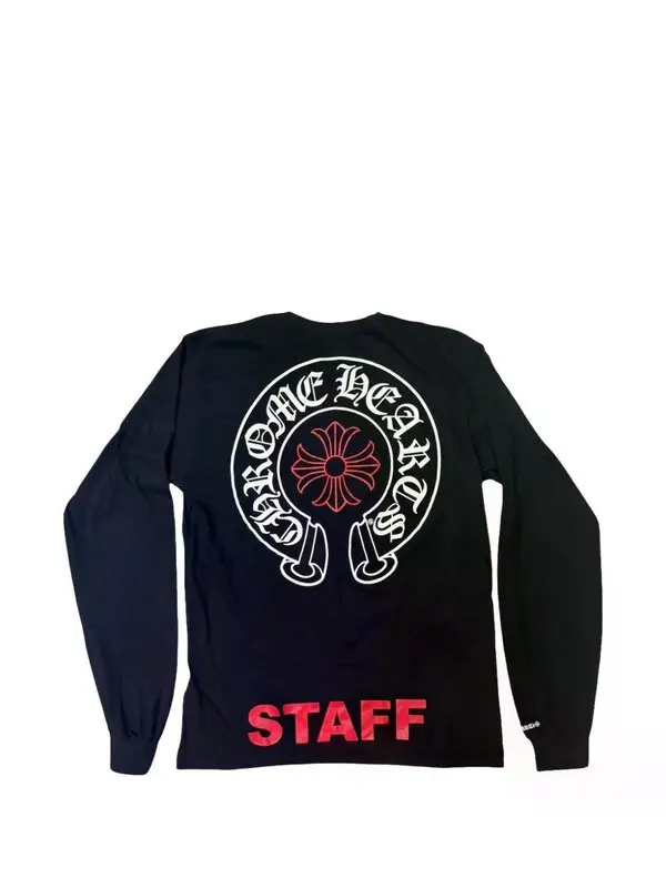 Chrome Hearts Staff Logo-print Long-sleeve T-shirt